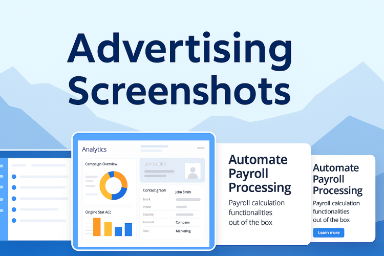Best Practices for Advertising Screenshots | Community Creatio